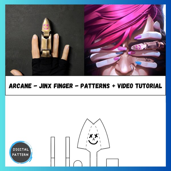 Arcane Jinx Nails - Etsy