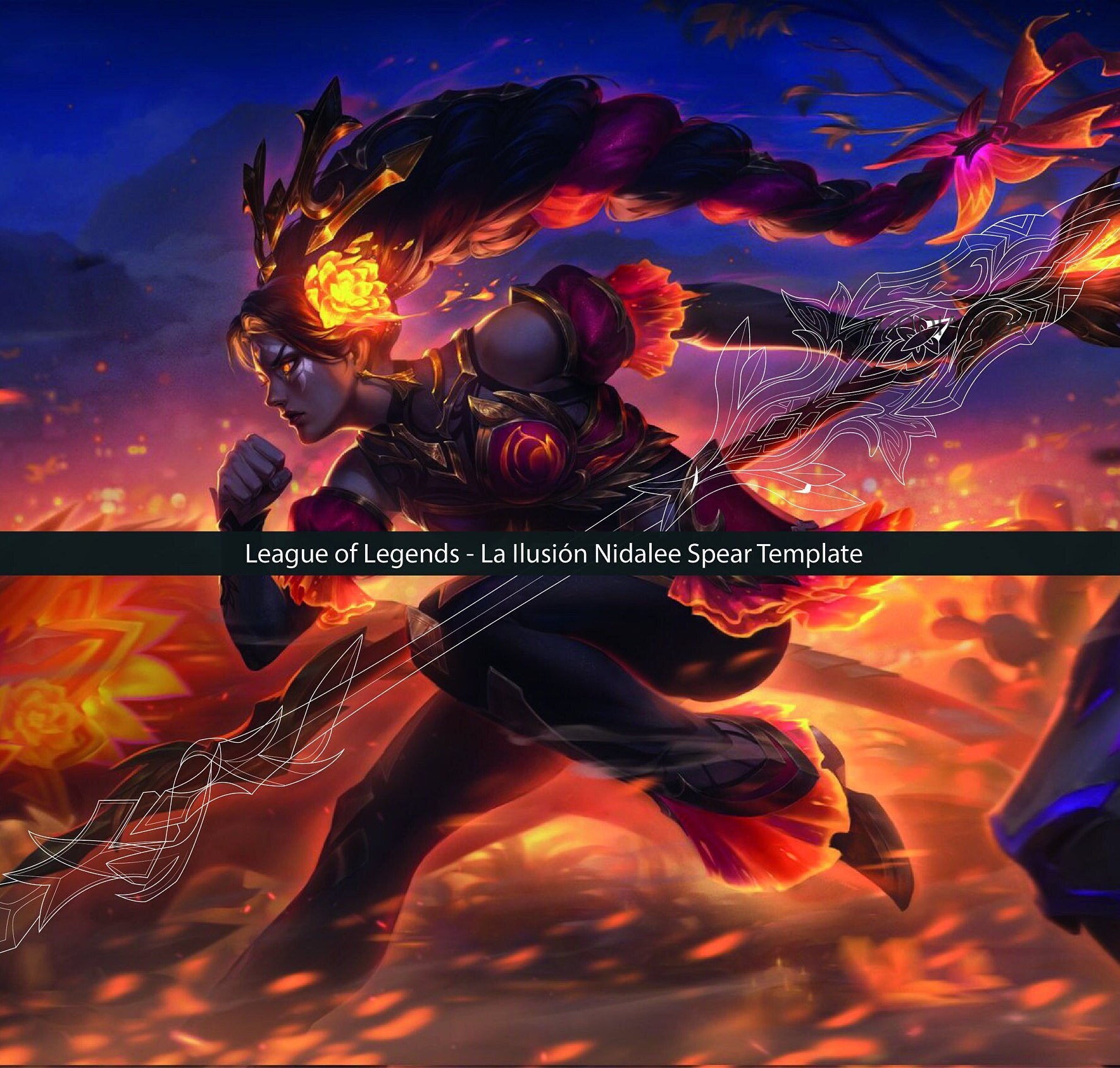 Nidalee Chinese Splash Art