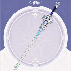 Genshin Impact Finale of the Deep Sword Blueprint for Cosplay - Etsy