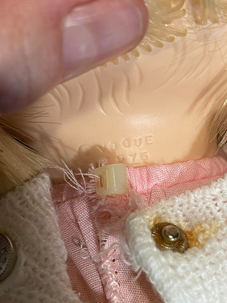 1975 14 Hug a Bye Vogue Blonde Baby Doll - Etsy