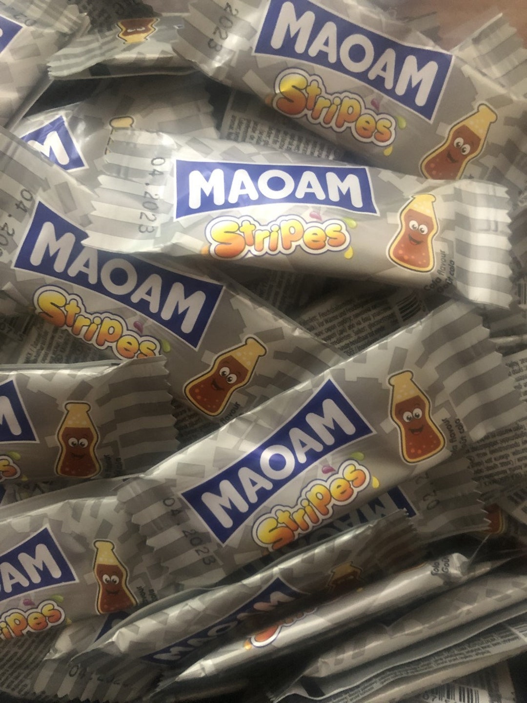 20 X Haribo Maoam Stripes COLA Flavour - Etsy Australia