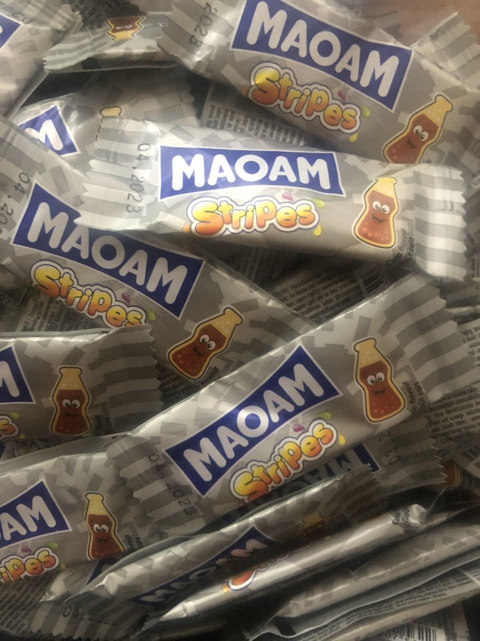 20 X Haribo Maoam Stripes COLA Flavour - Etsy Australia