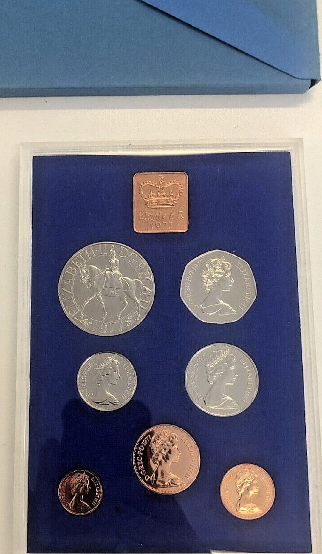 Royal Mint 1977 Coinage of Great Britain and Northern Ireland Proof Set ...
