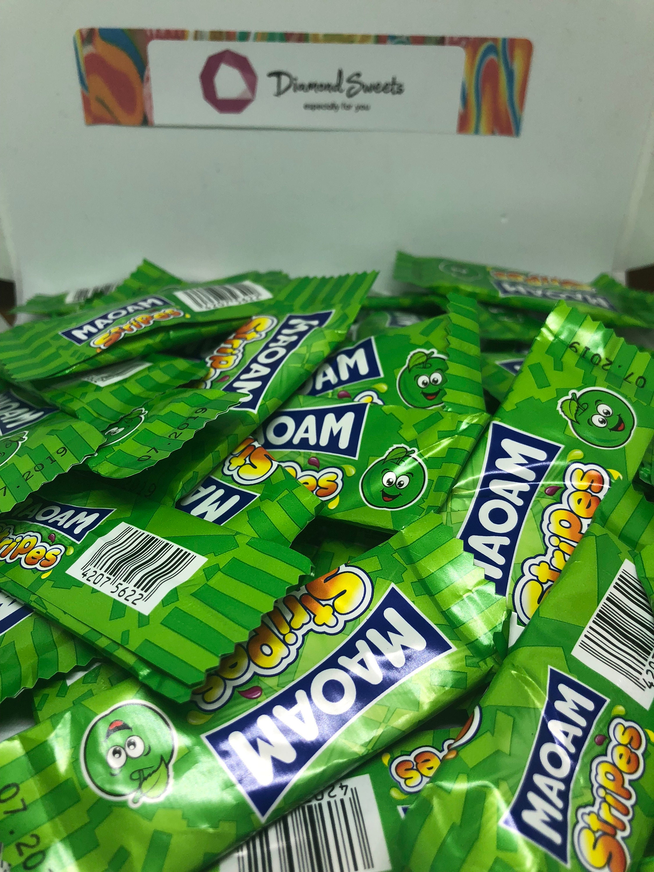100 X Haribo Maoam Stripes by Diamond Sweets Choose Your Own Flavour ...