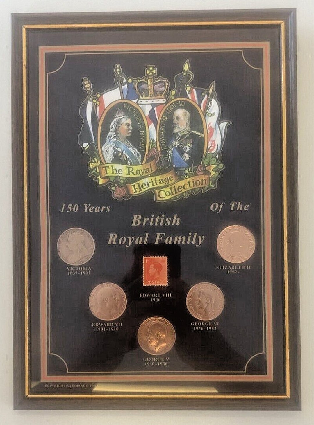 1993: Royal Heritage Collection 150 Years of British Royal Family Coins ...