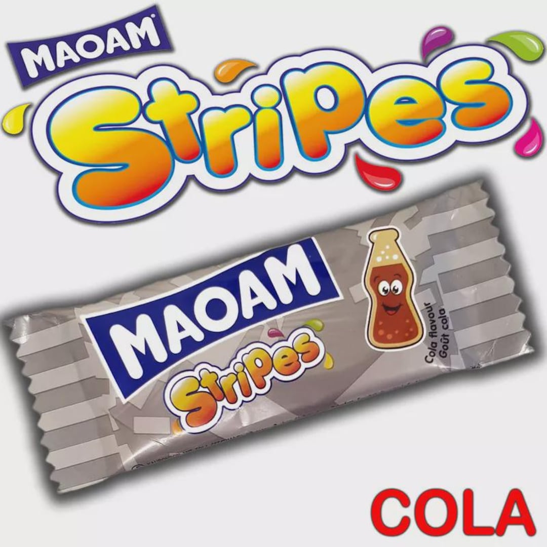20 X Haribo Maoam Stripes - COLA Flavour - Etsy