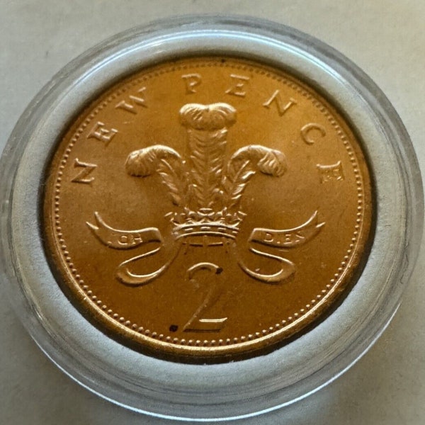 1971 New Pence 2p Coin - Etsy