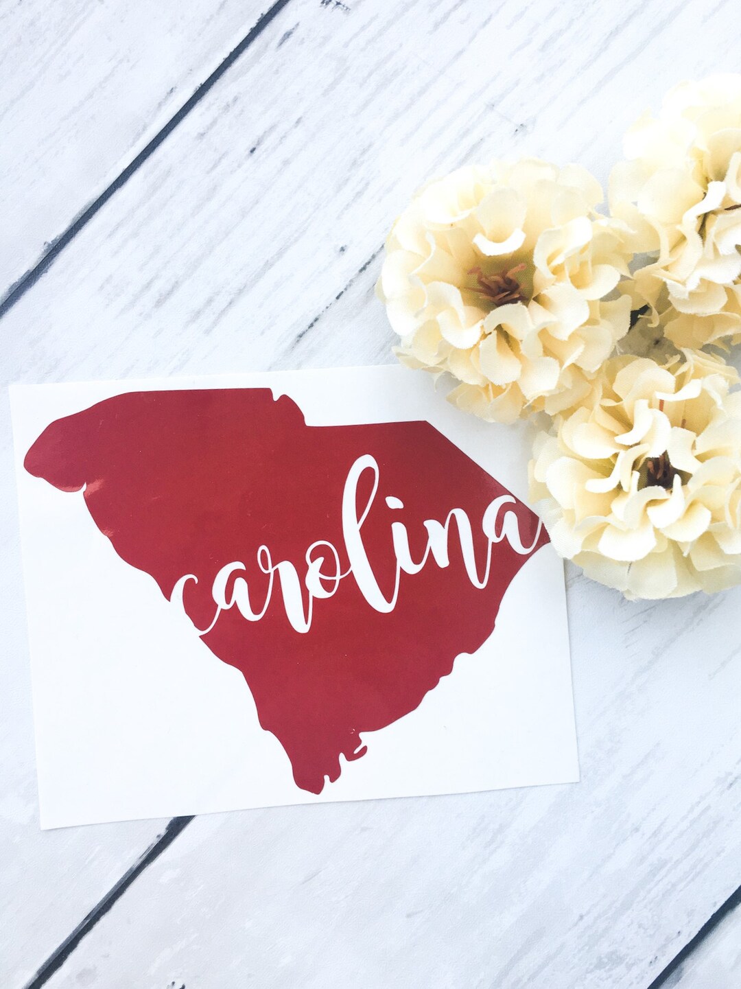 Carolina State Decal | South Carolina Decal | State Decal | Carolina ...
