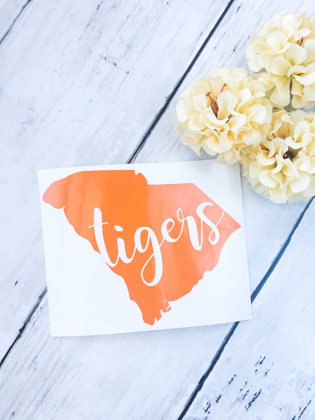 Clemson Tiger's Decal | Tiger's Decal | Clemson Tiger's | Vinyl Decal ...