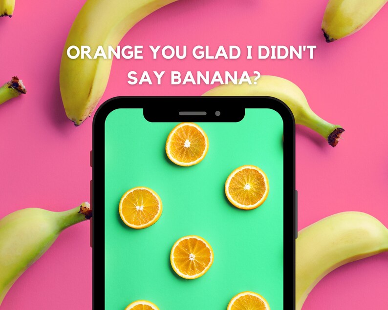 20+ Fun Fruit Phone Backgrounds - iPhone and Android - Etsy