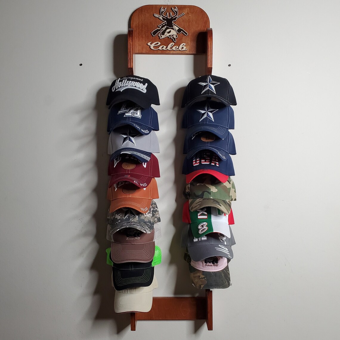 Cap Rack , Hat Rack, Custom Cap Rack , Cap Rack 3D, Personalize Cap ...