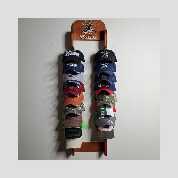 Wood Hat Rack - Etsy