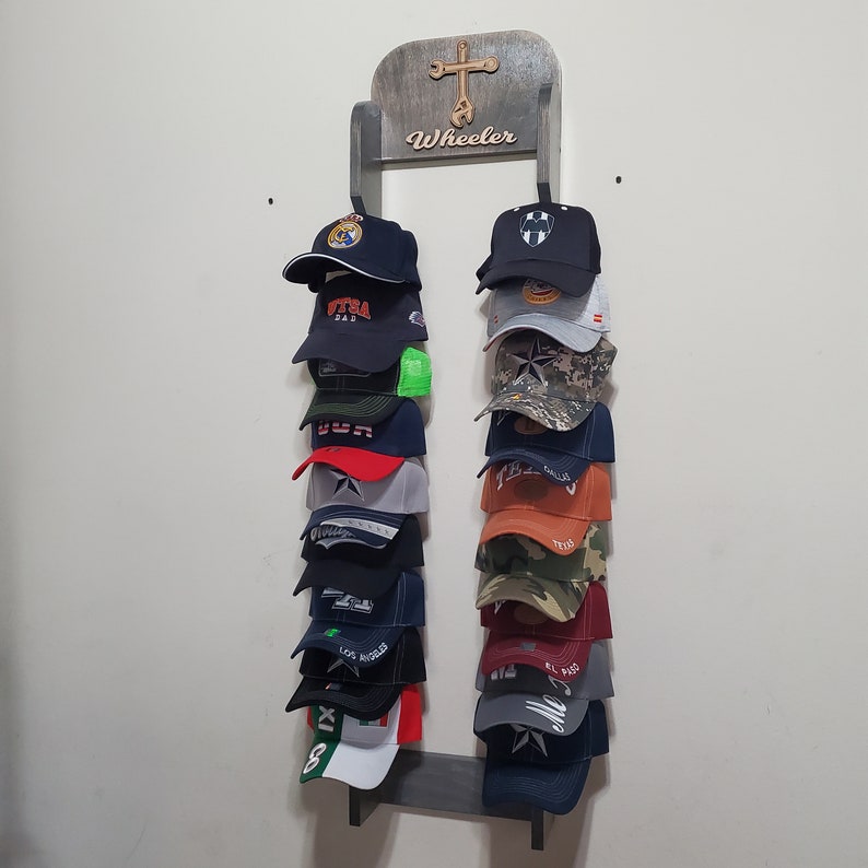 Cap Rack Hat Rack Custom Cap Rack Cap Rack 3D | Etsy