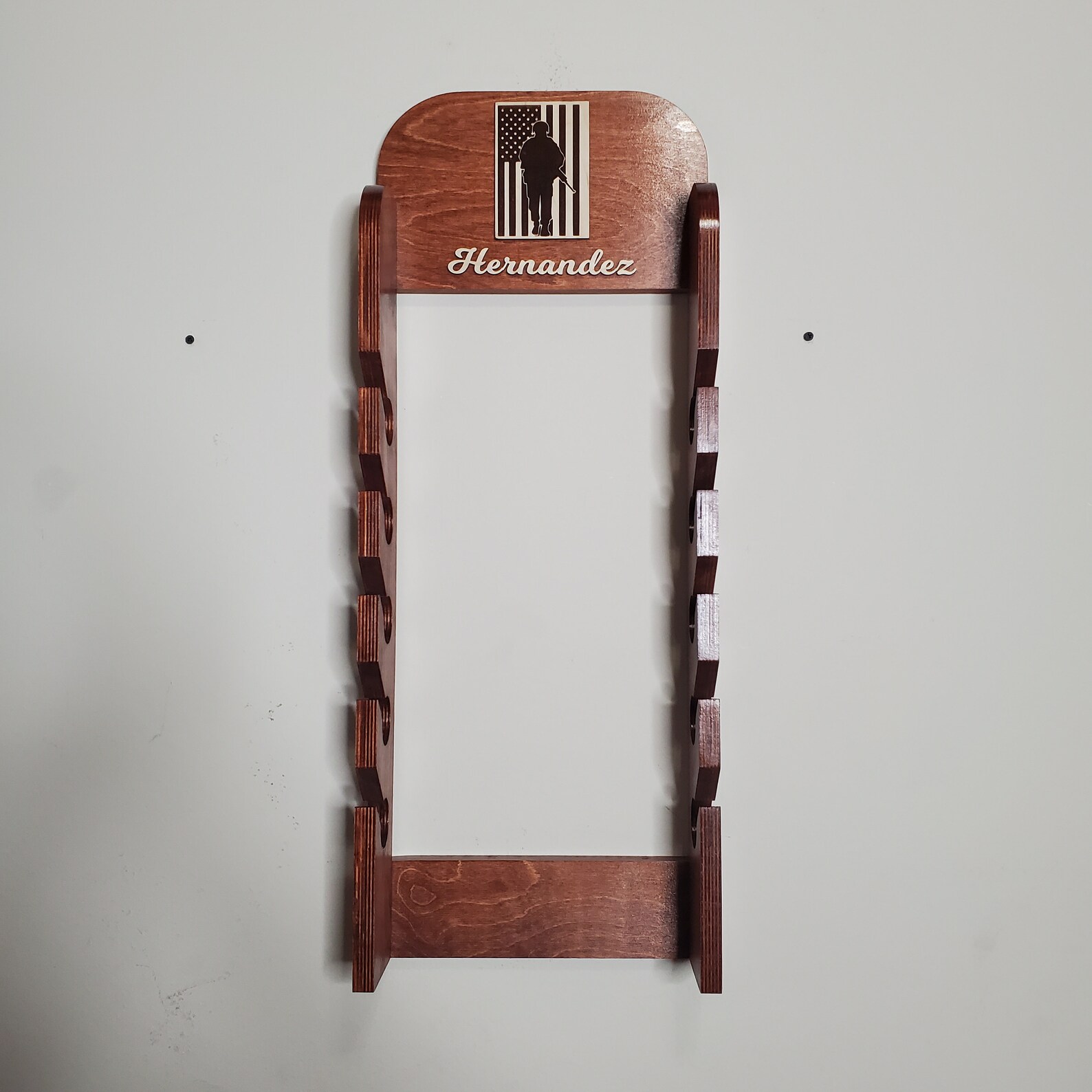 Cap Rack for 10 Caps Hat Rack Custom Cap Rack Cap Rack - Etsy