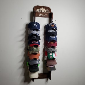 Cap Rack , Hat Rack,custom Cap Rack, Cap Rack 3D, Personalize Cap Rack ...