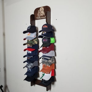 Custom Cap Rack for 20 Caps,hat Rack, Engraved 3D Cap Rack, Personalize ...