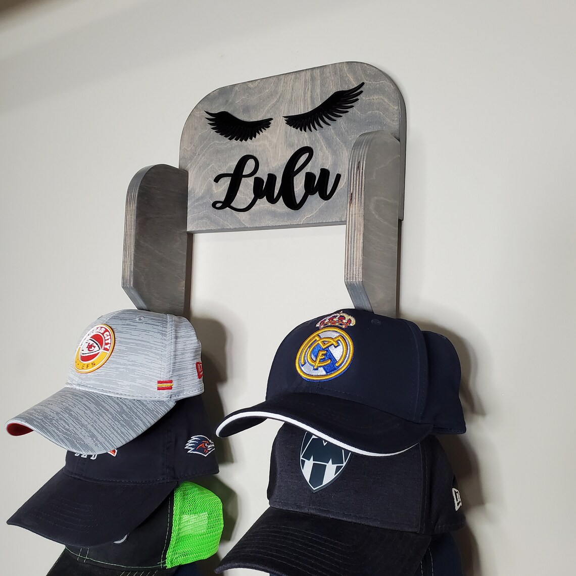 Cap Rack Rack for 20 Caps Custom Cap Rack Cap Rack 3D | Etsy