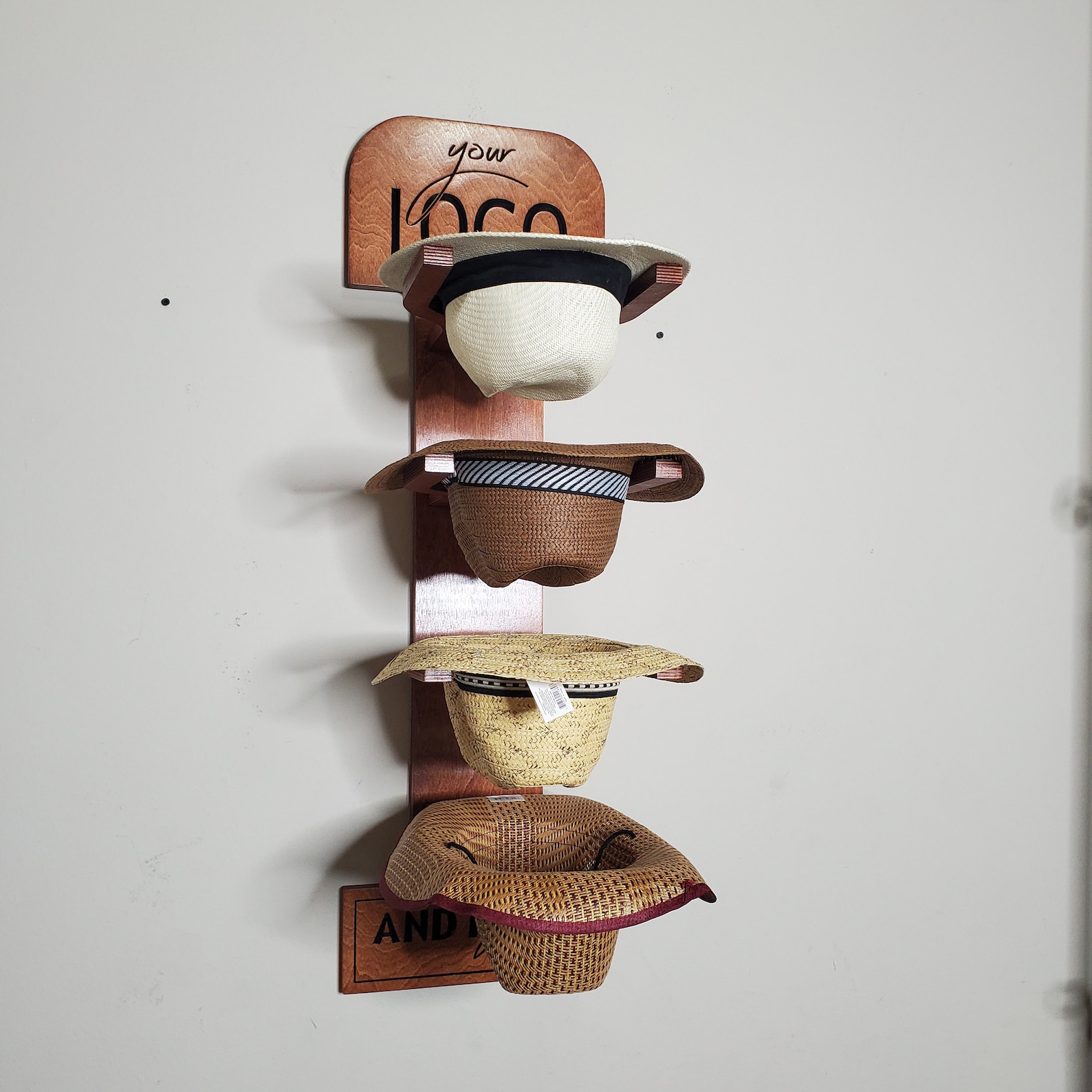 Hat Rack custom Hat Rack Personalize Hat Rack Cowboys Hat - Etsy