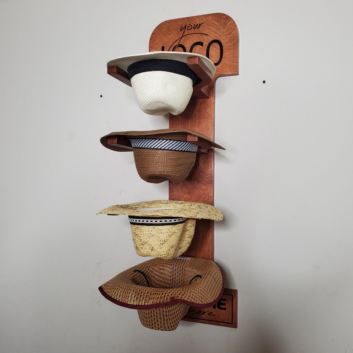 Hat Rack custom Hat Rack Personalize Hat Rack Cowboys Hat - Etsy