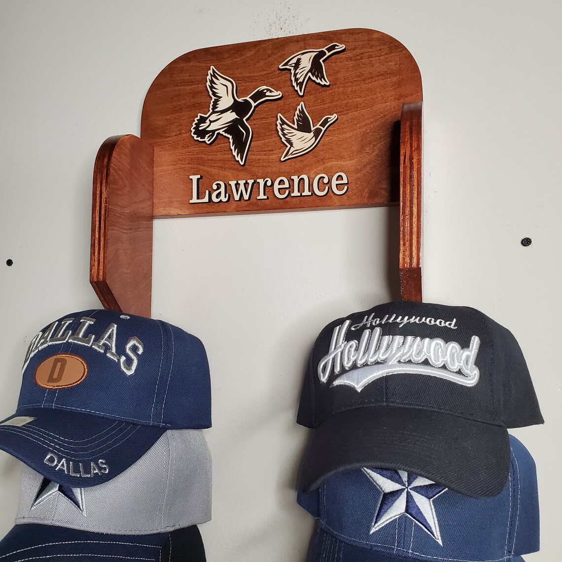 Custom Cap Rack for 20 Caps Hat Rack Carved Cap Rack - Etsy