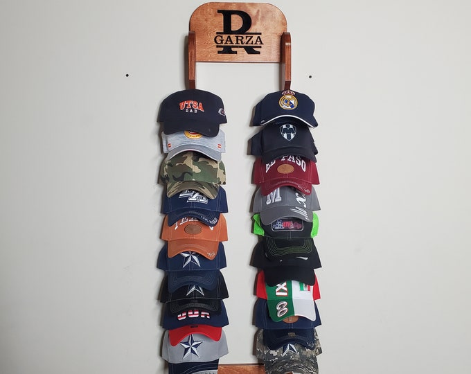 5 Hook Cap Rack - Etsy