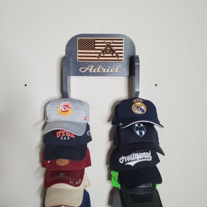 Cap Rack , Hat Rack, Custom Cap Rack , Cap Rack 3D, Personalize Cap ...