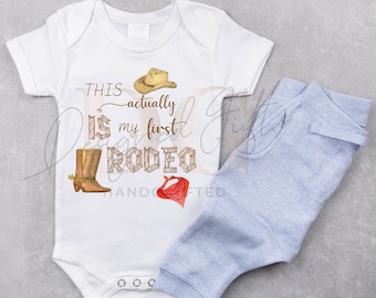 Actually This is My First Rodeo PNG Cute First Rodeo - Etsy