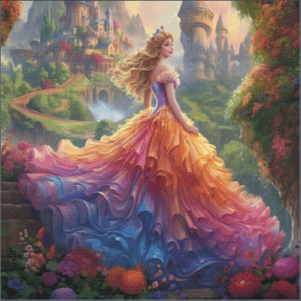 Rainbow Princess - Etsy