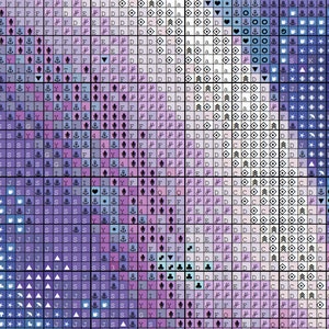 Mother Earth - Cyberpunk Cross Stitch Pattern - Etsy