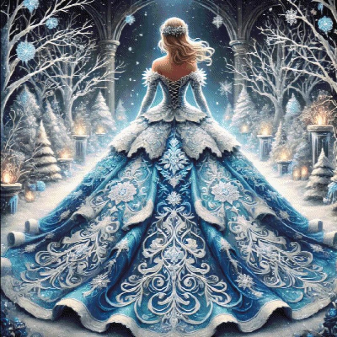 Magical Winter - Cross Stitch Pattern - Etsy