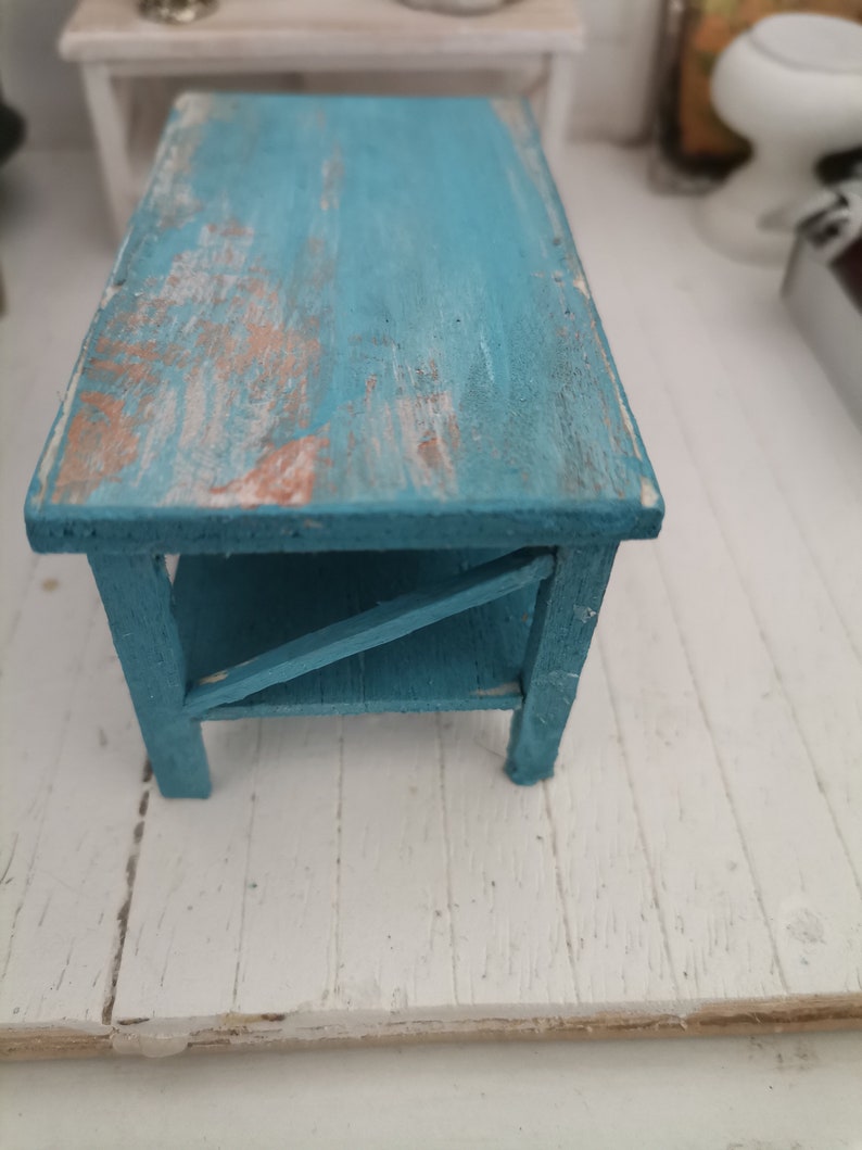 Miniature Coffee Table Living Room 1:12 Scale Doll Table - Etsy
