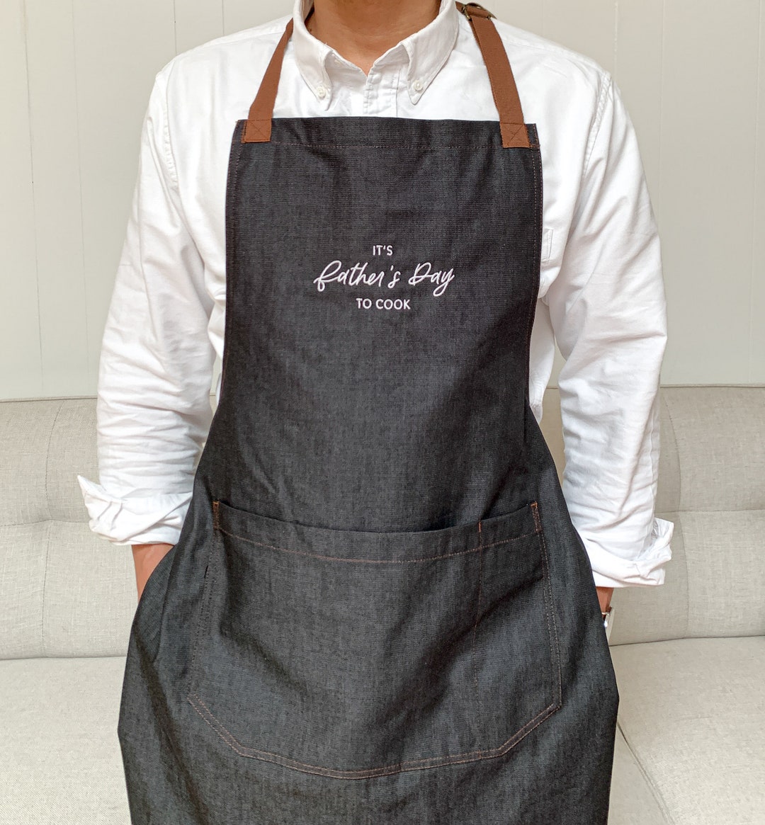 Fathers Day Apron, Fathers Day Gift, Cooking Dad, Chef Gift, Best Gift ...