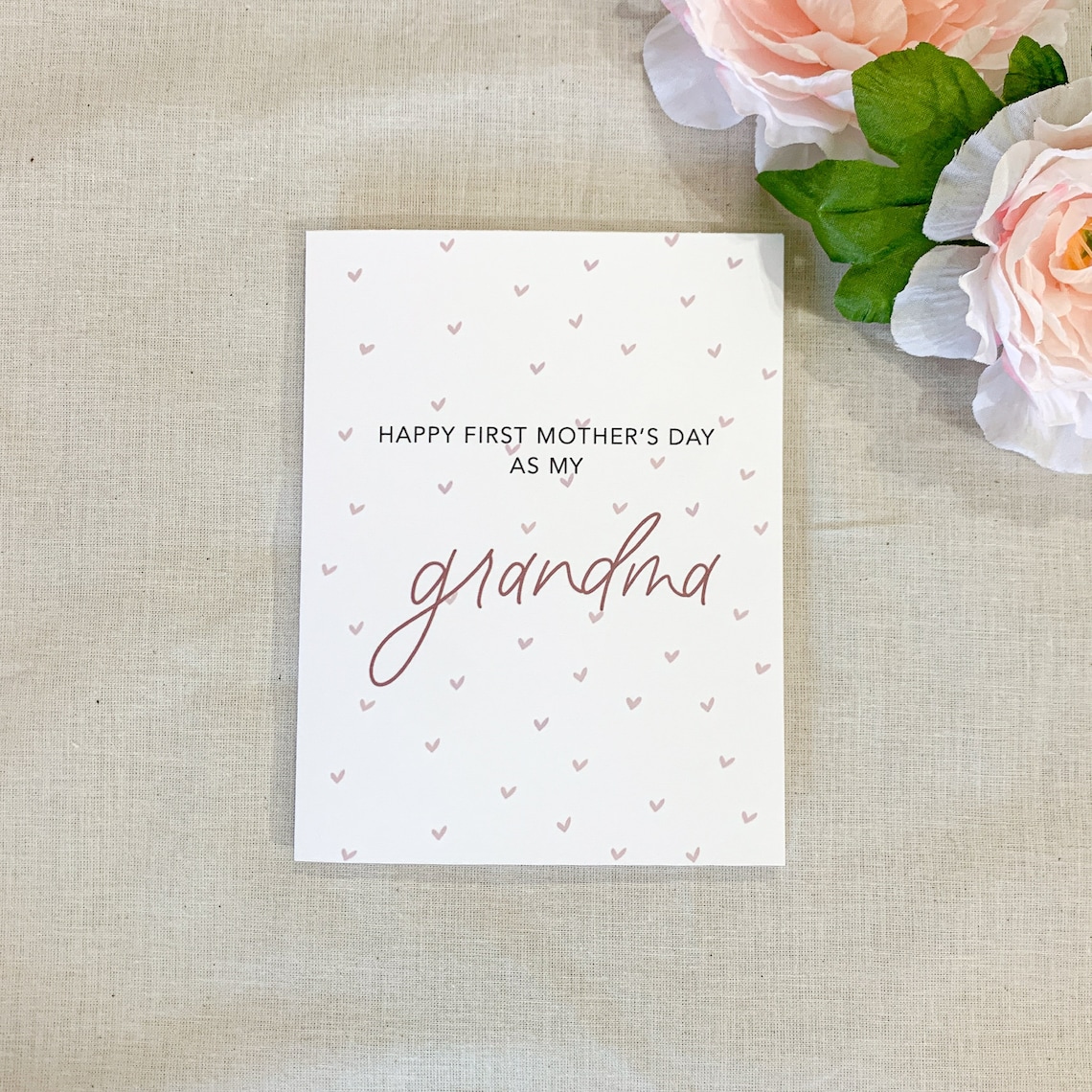 Mothers Day Card, Handwritten Card, Card for Grandma, Mothers Day Card ...