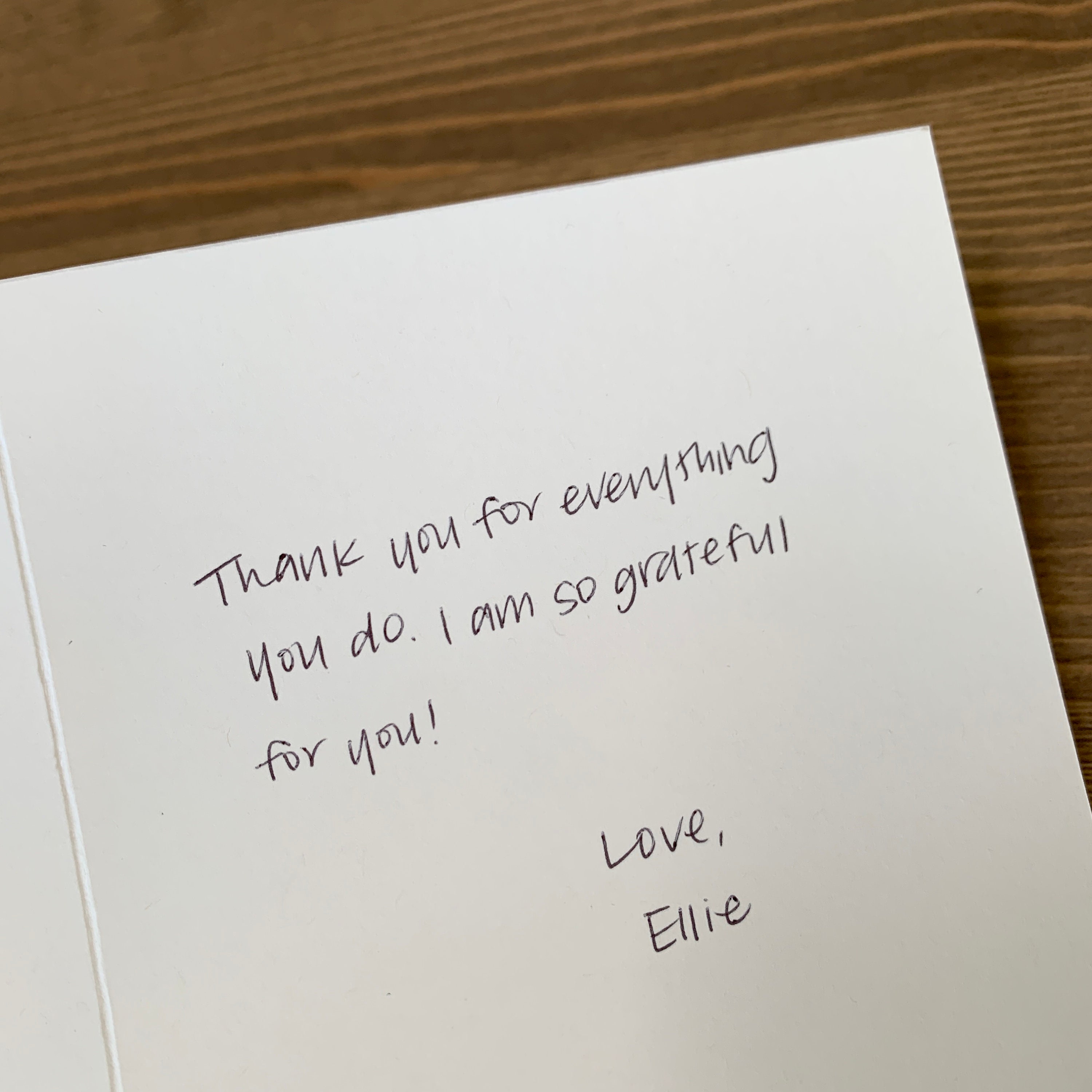 Custom Handwritten Message, Send a Card, Handwritten Letter, Send a ...