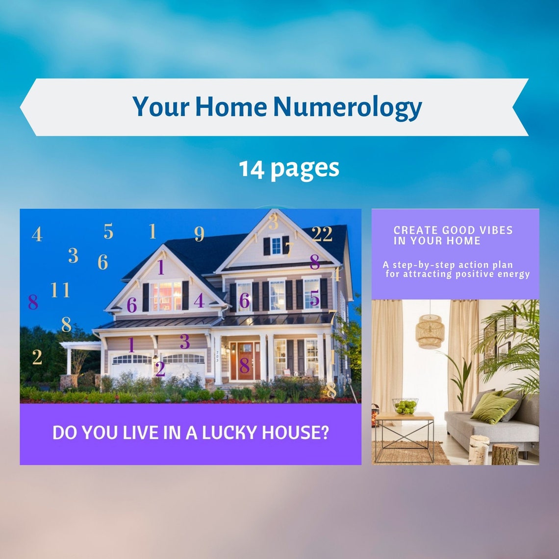Do You Live in A Lucky House?/home Numerology Report/personalized ...