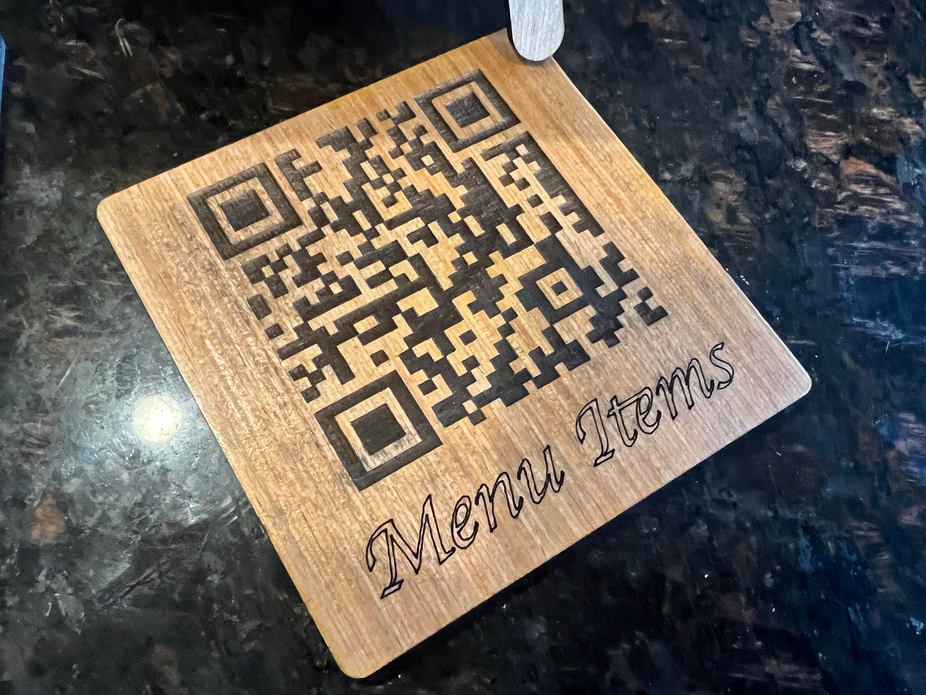 QR Code Coasters | Display Your QR Code on Coasters, Sold Individually ...