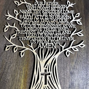 Lord's Prayer Tree - Etsy