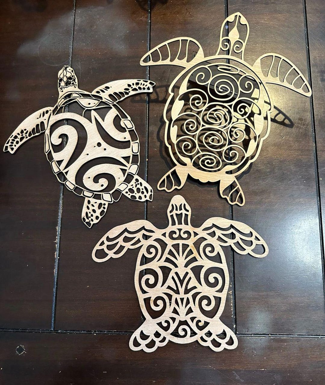 Sea Swirl Turtle Set - Etsy