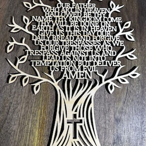 Lord's Prayer Tree - Etsy
