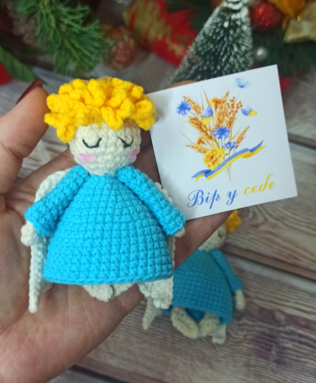 Ukrainian Doll, Ukrainian Angel, Amigurumi Angel, Christmas Angel ...