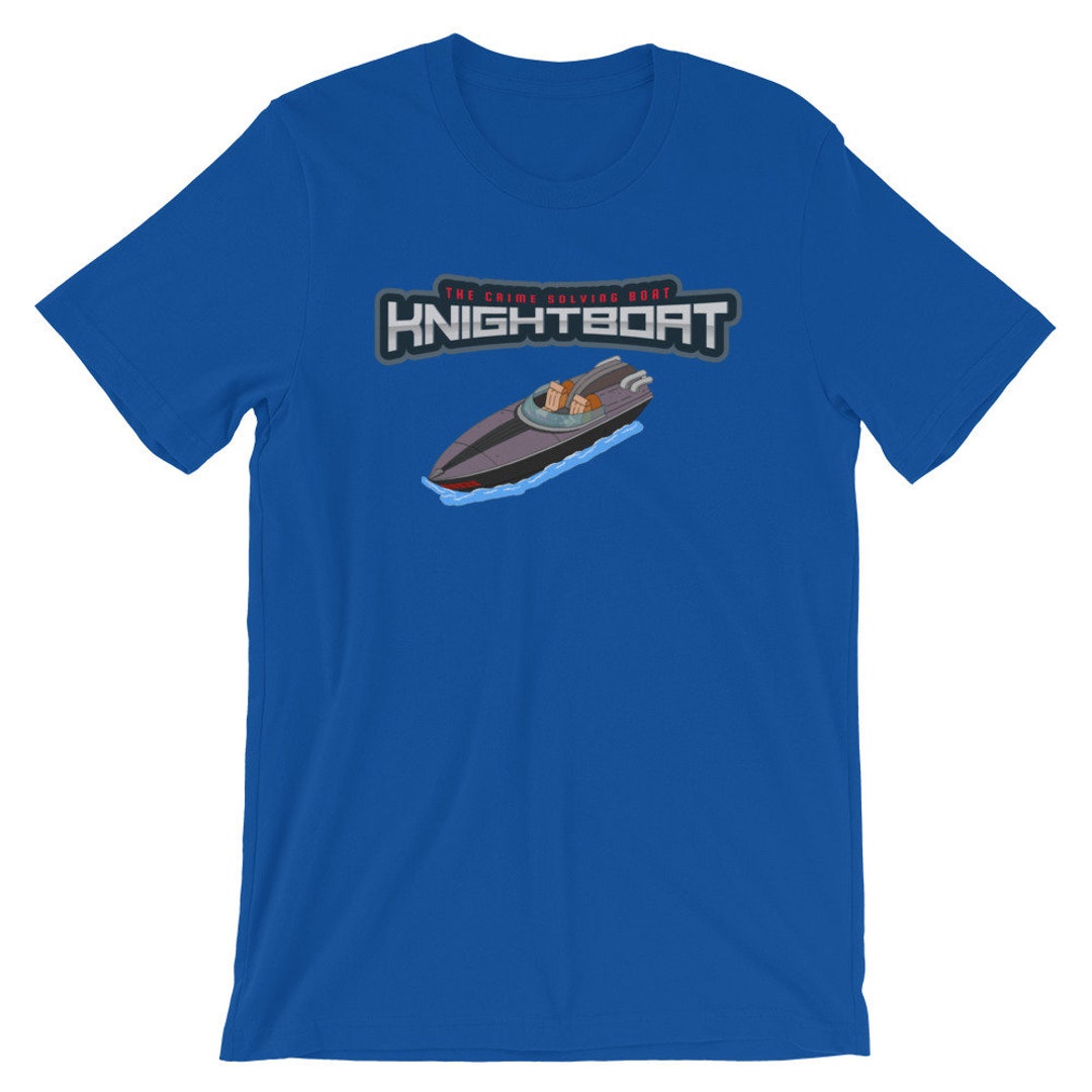 Knightboat - the Crime Solving Boat - T-shirt - Etsy