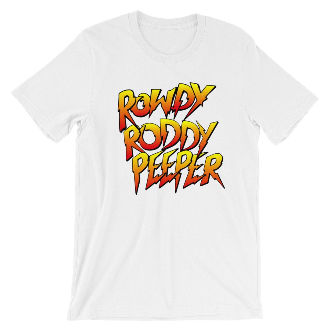 Rowdy Roddy Peeper - Simpsons T Shirt - Etsy