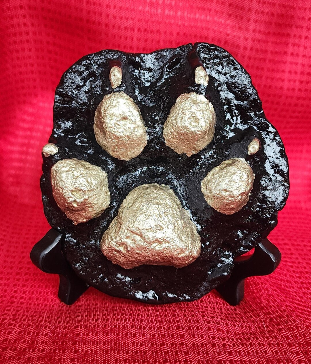 Display Dhole Paw Print - Etsy