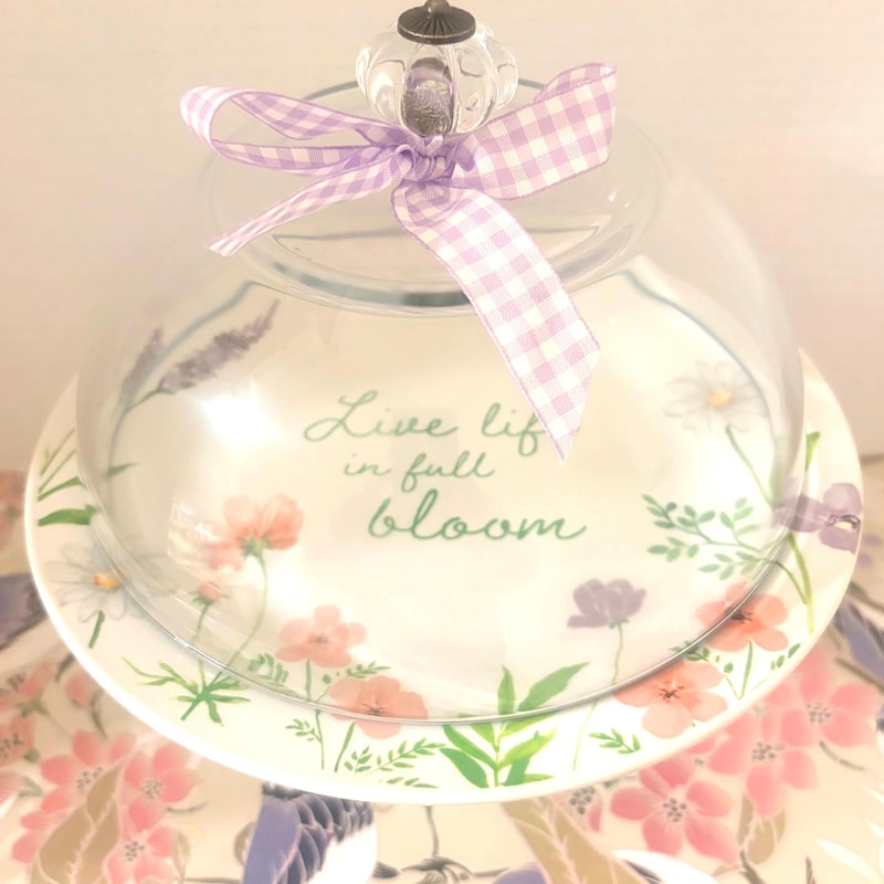 Cake Stand Dome Cloche - Etsy
