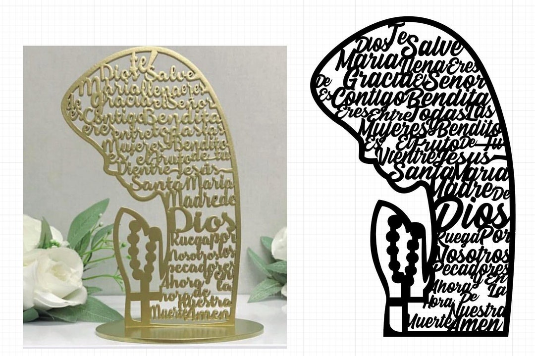 3 Laser Cut Christening Vector - Etsy