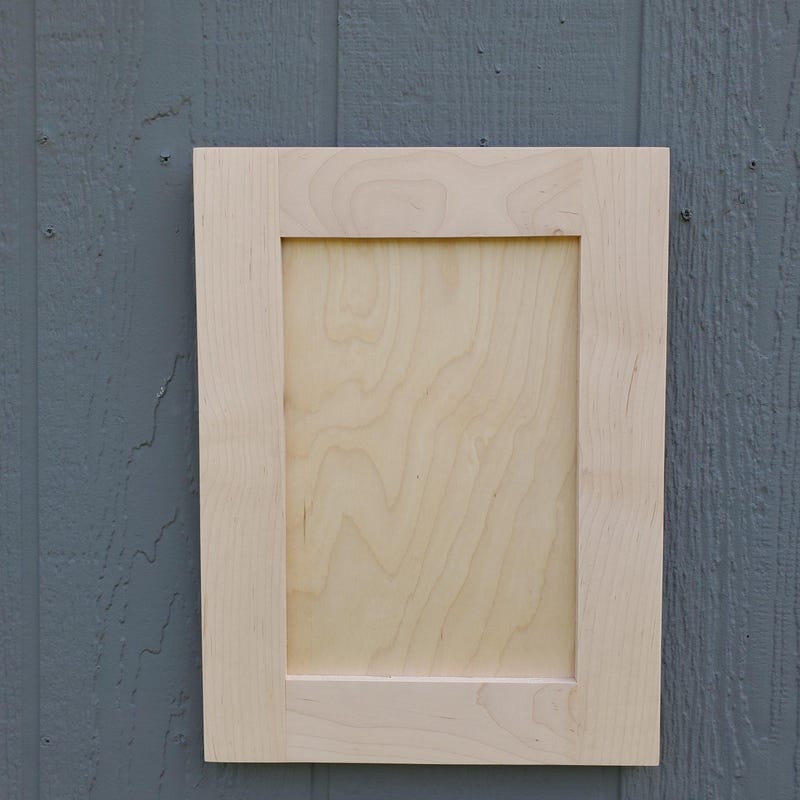 Unfinished Maple Cabinet - Etsy