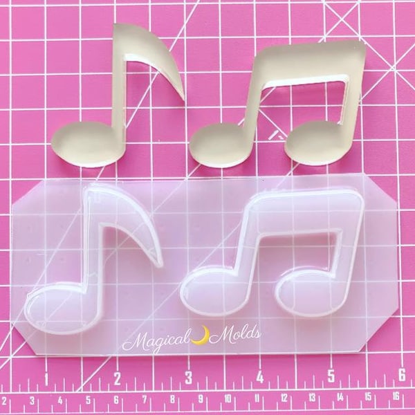 Musical Notes Mold - Etsy