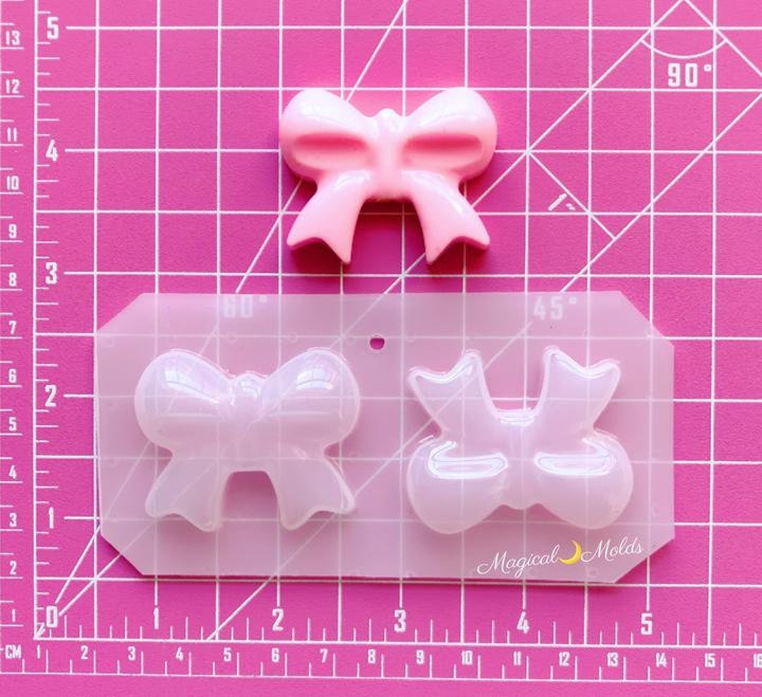 Gamer Bows Flexible Plastic Resin Mold Set ~ 2 Pc - Etsy