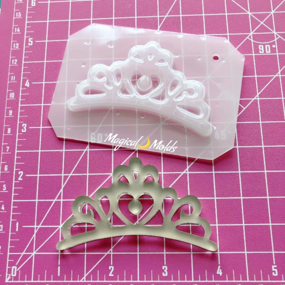 Beautiful Tiara Flexible Plastic Resin Chocolate Mold ~ 1 Pc - Etsy