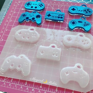 Mini 5 Controllers Flexible Plastic Resin Mold Set ~ 5 Pc - Etsy